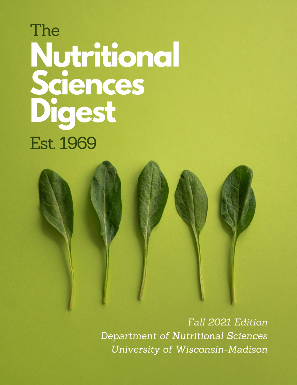 Fall 2021 Newsletter Now Available! – Nutritional Sciences